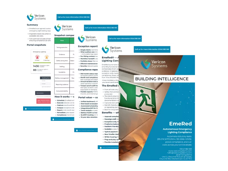 EmeRed Compliance & Operational Overview - Vericon Systems